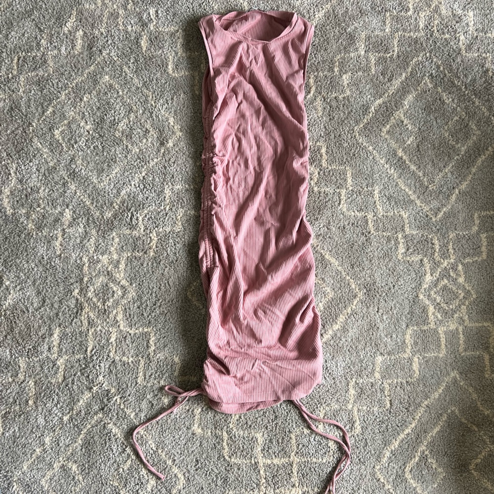 Tie String Mini Dress - Gem